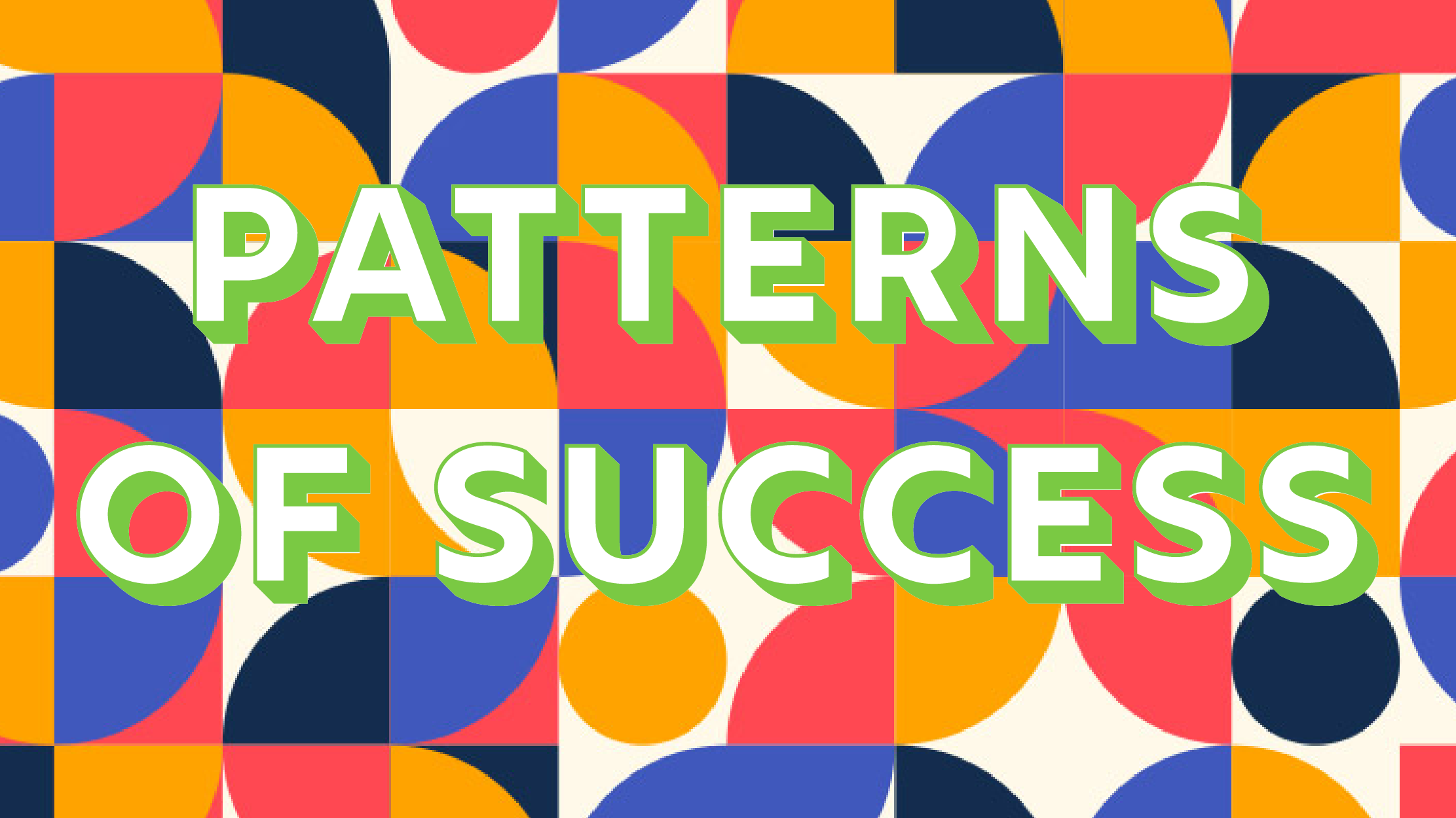 Patterns of Success - Optical Success Academy