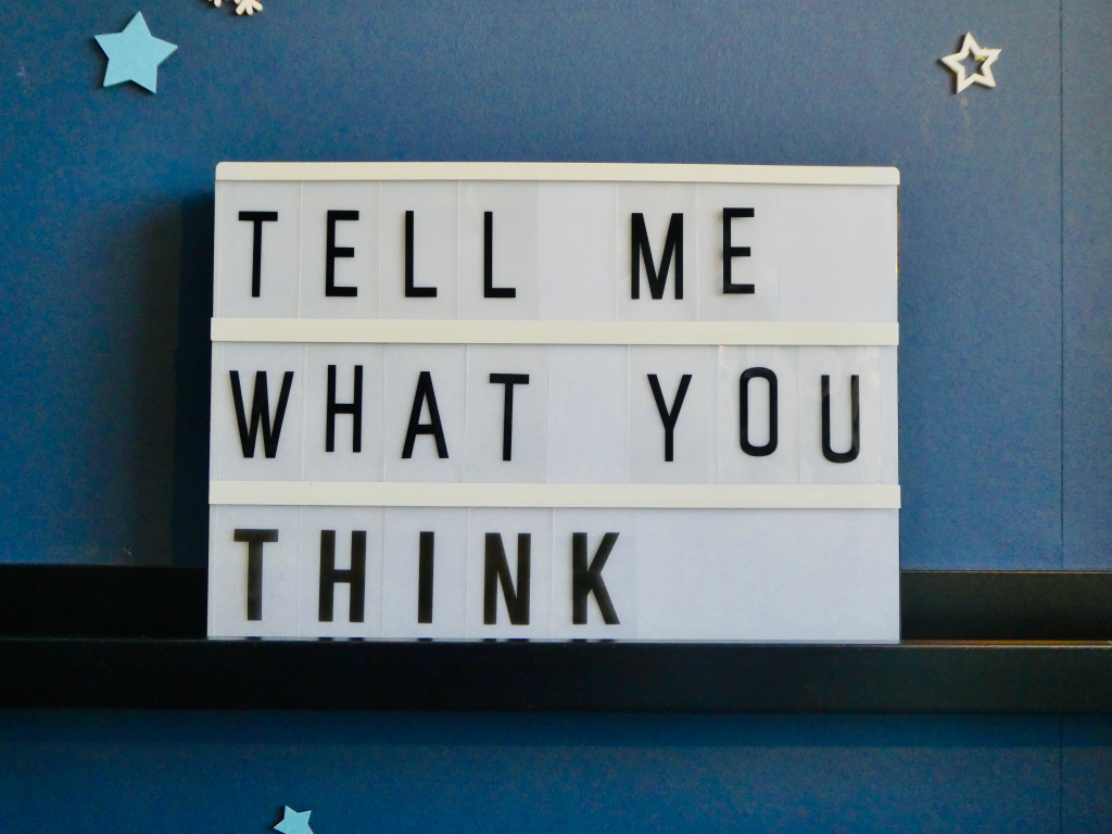 Do The Thinking and Tell Me What You Think - Optical Success Academy